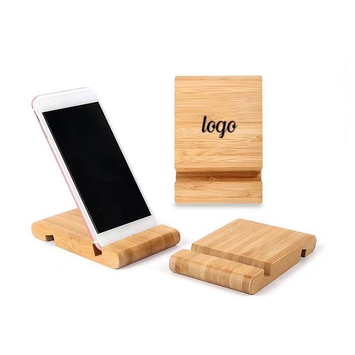 Bamboo Cell Phone Stand