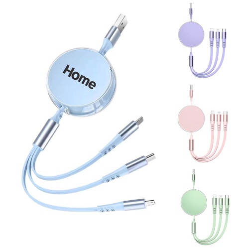 120W SuperCharge 3-in-1 Flash Charging Cable