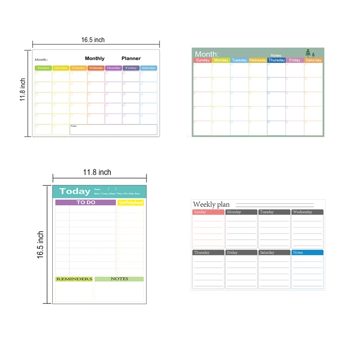 A3 Magnetic Calendar Sticker