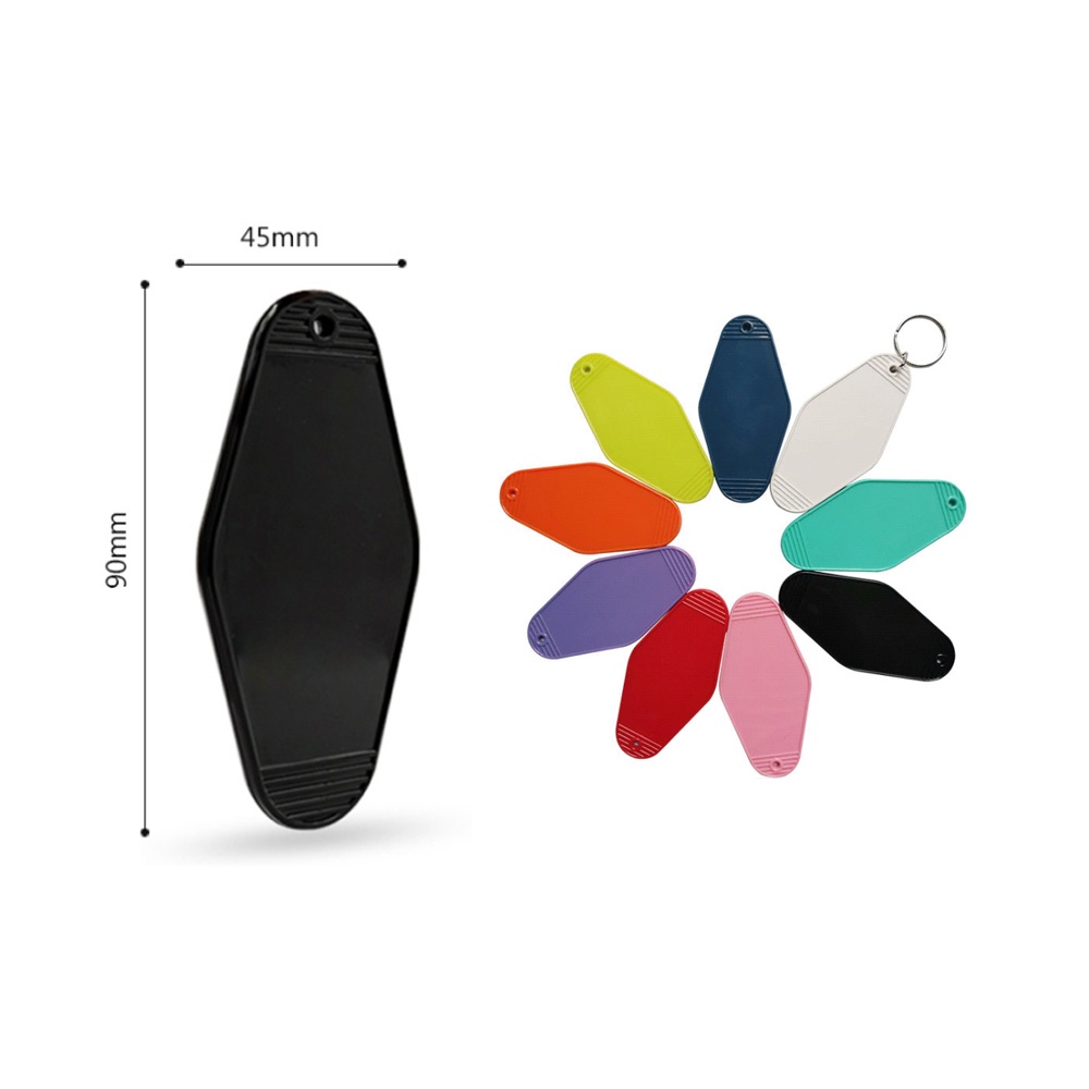 Plastic Hotel Keychain / Motel Key Tag
