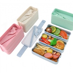 Wheat Straw Bento Box Set